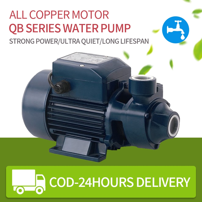 QB60 WATER PUMP 0.5HP 1'' INLET OUTLET GARDEN WATERPUMP Peripheral AIR ...