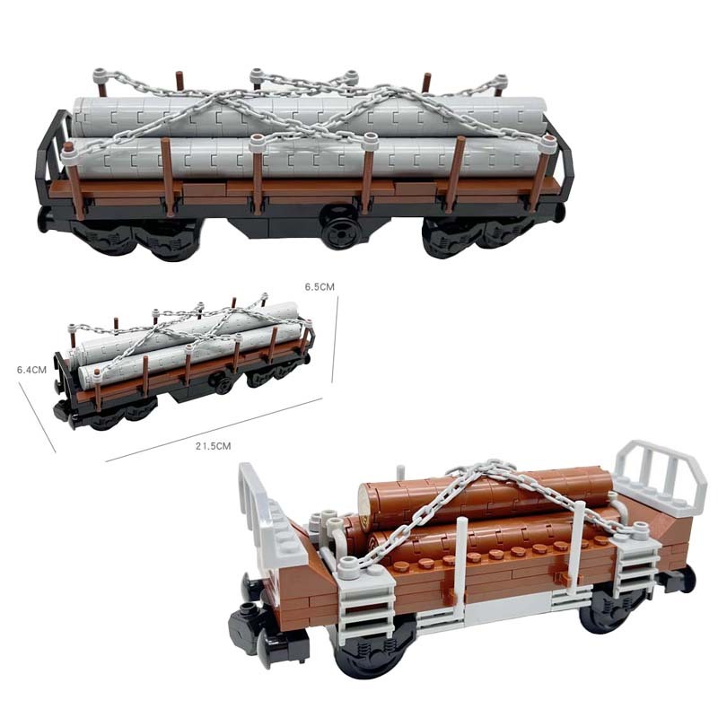City Transport Rails Building Blocks Train Model Sets Compatible All ...