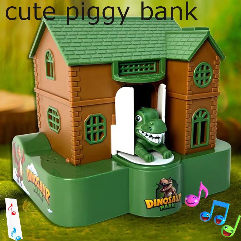 Dog Steal Coin Storage Funny Money House Bank Cartoon Table Decor For ...