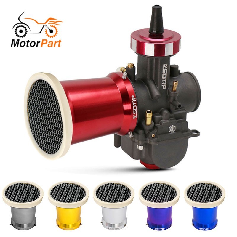 MOTOPARTS SHOP 50/55mm Motorcycle Carburetor Air Filter Cup with Net ...