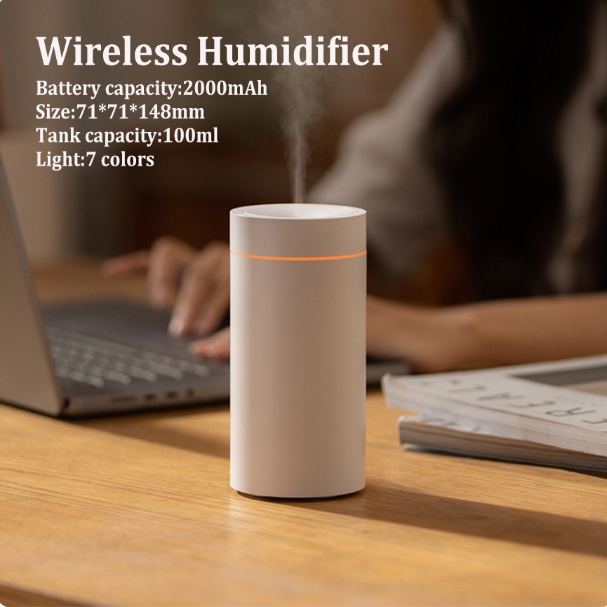 Wireless Car Essential Oil Diffuser Refresher Ultrasonic Aromatherapy ...