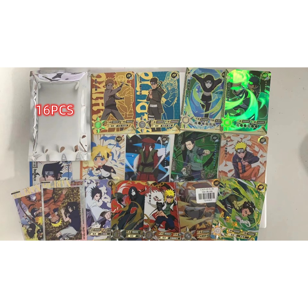 Naruto Card Anime Card Random 16 Cards Sealed PACK Genuine KAYOU ...