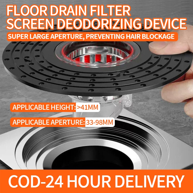 Large size floor drain floor sewer hair interceptor | Shopee Malaysia
