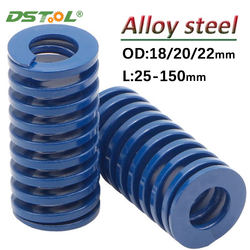 Light Load Die Mold Springs Blue Compression Spring Spiral Stamping ...