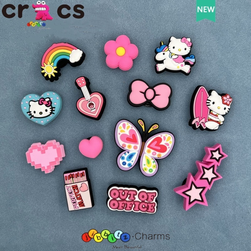 Jibbicz Cross Shoe Sticker Sticker Installation Sandals Hello Kitty ...