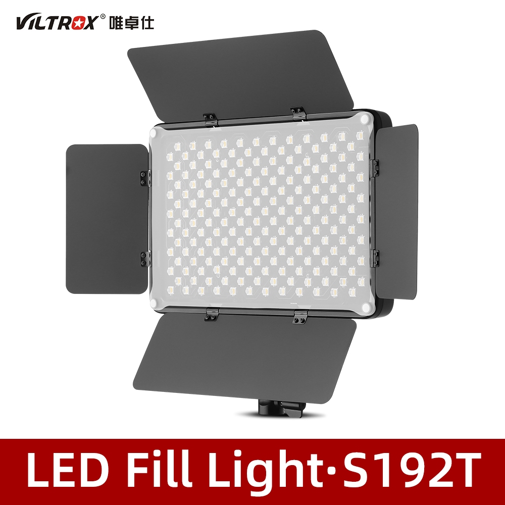 VILTROX VL-S192T LED Video Light Bi-color Dimmable Wireless Remote ...