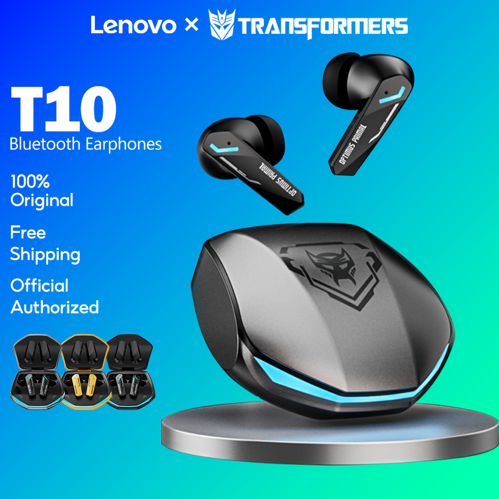 Transformers TF-T10 New TWS Bluetooth V5.4 Wireless Earphones Dual-mode ...