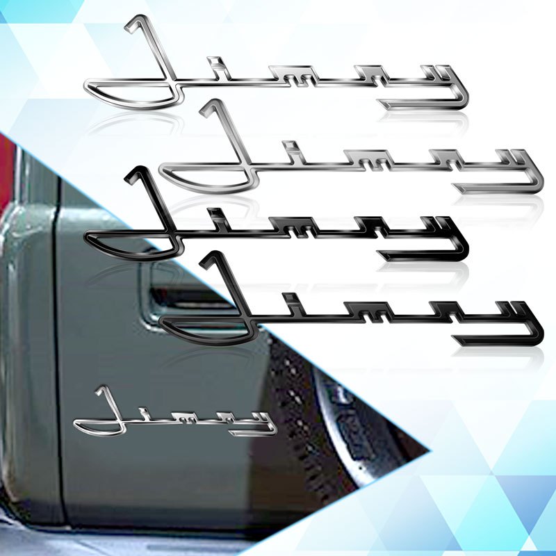 Rhino Rhinoceros Jimny Badge Car Rear Trunk Body Sticker Decal Emblem ...