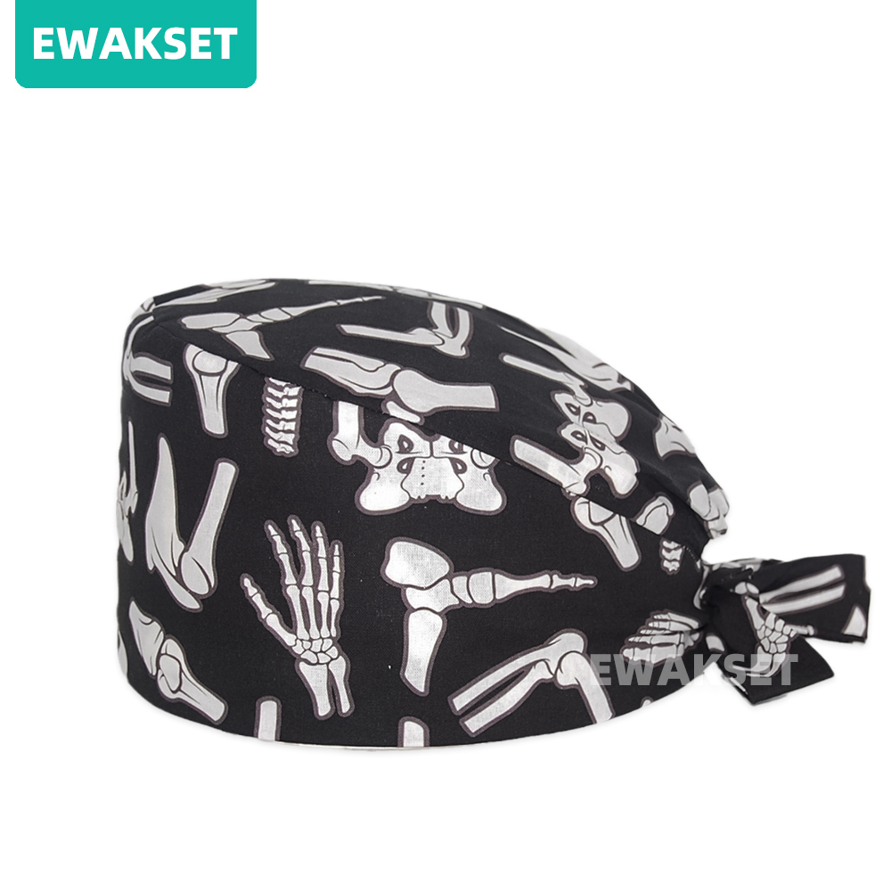 [ready stock]Unisex Medical Nursing Cap pure cotton hospital clinic ...
