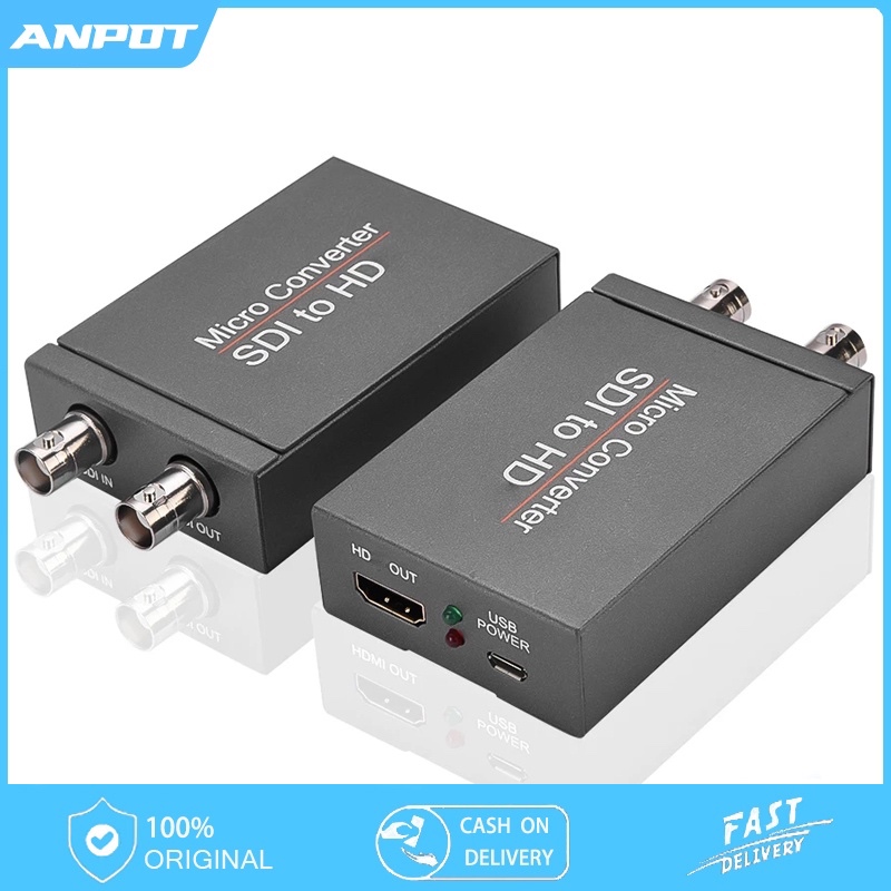 Micro SDI Converter SDI to HDMI/SDI to SDI 2 Routes Output Mini HD ...