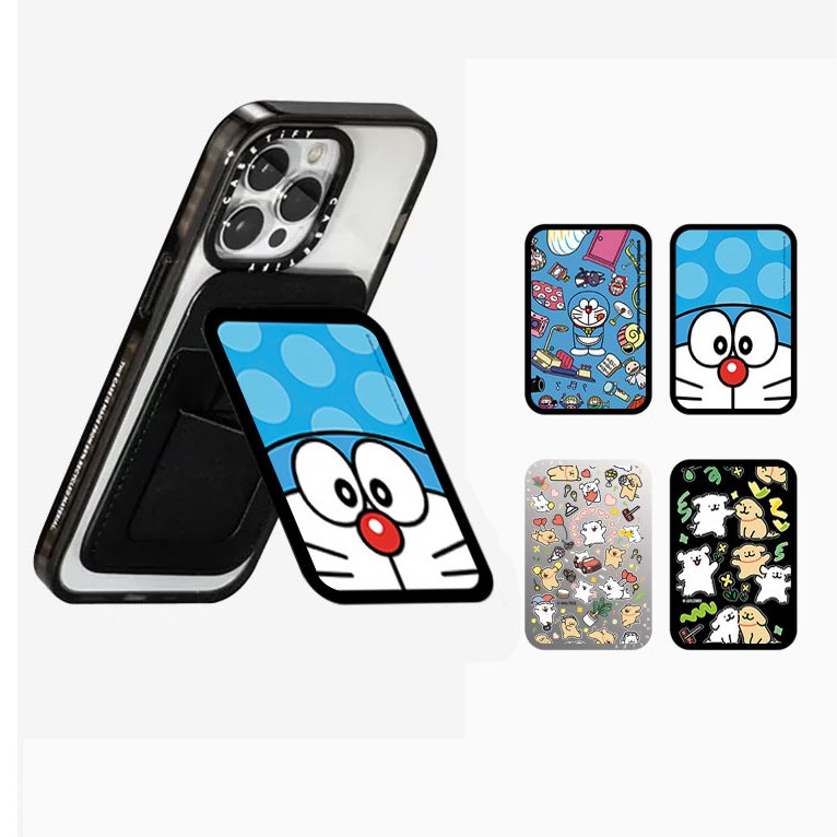 C Magnetic Card Holder Bracket Doraemon Line Puppy Powerpuff Girls ...