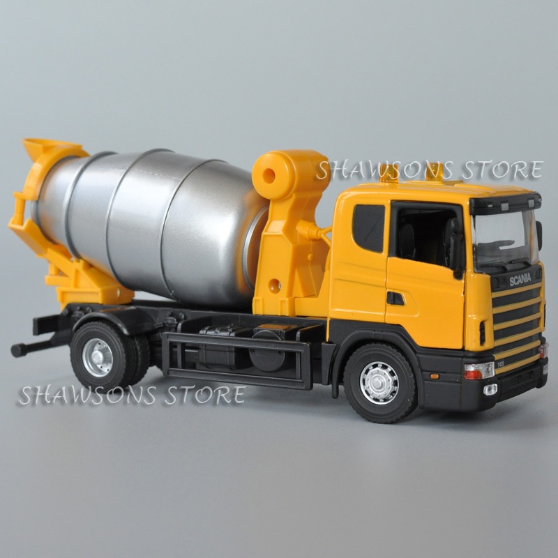 1:43 Scale Diecast Vehicle Model Toy Scania T420 Cement Concrete Mixer ...
