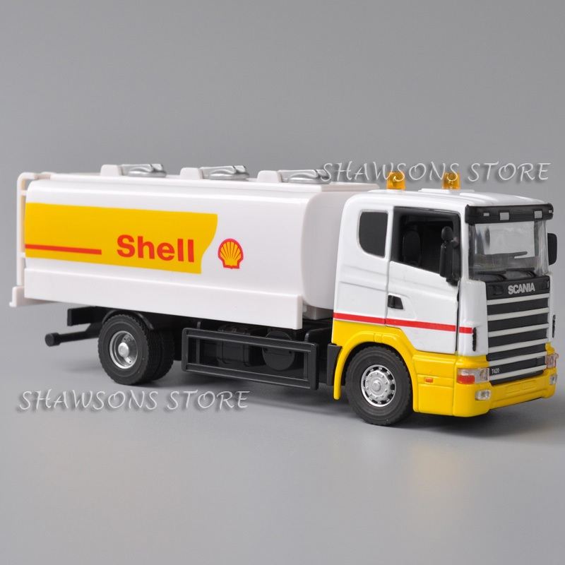 1:43 Scale Diecast Vehicle Model Toy Scania T420 Oil Tank Truck Tanker ...
