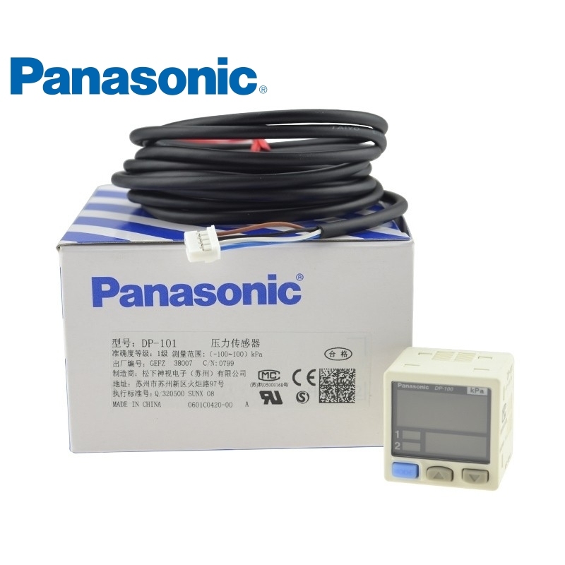 Panasonic Digital Display Vacuum Negative Pressure Sensor DP-101 102 ...