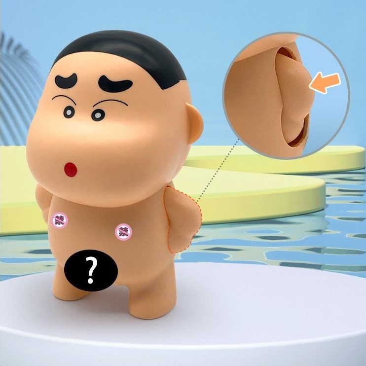 Cute Crayon Shin-chan Water Gun Toy Children Summer Beach Water Battle ...
