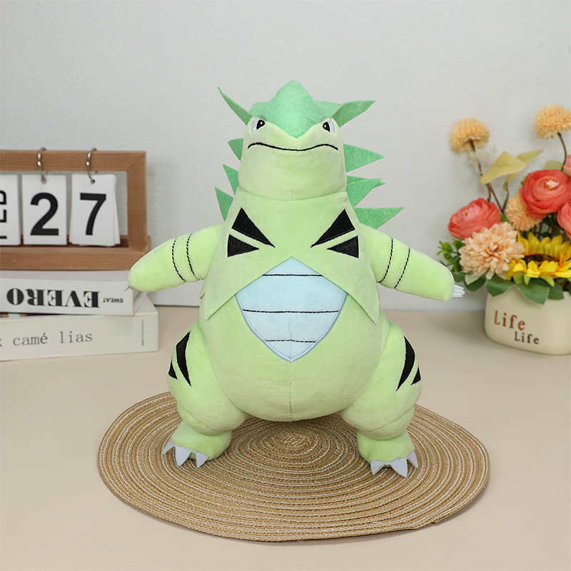 29cm Anime Pokemon Plush Toy Embrylex Tyranitar Pocket Monster Plush ...