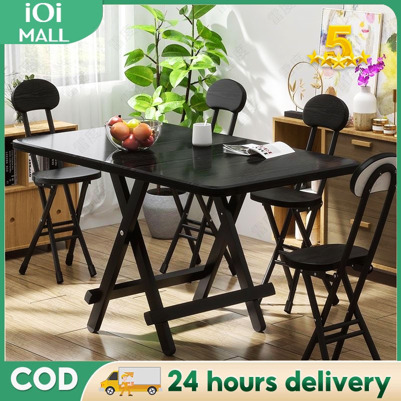 Livingroom Dining Table Foldable Table Simple Folding Portable Table ...