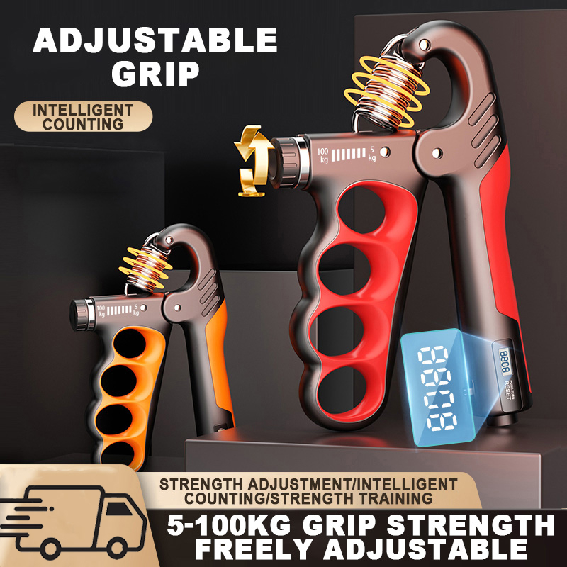 Adjustable Electronic Counter Grip Strength Training Finger Wrist ...