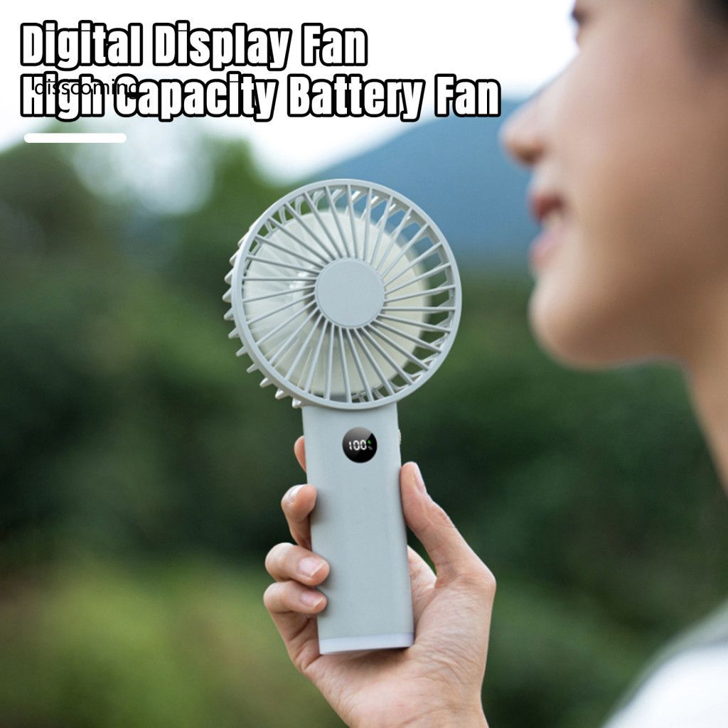 Student Fan Office Fan 3600 mAh USB Charging Handheld Fan Mini Fan ...