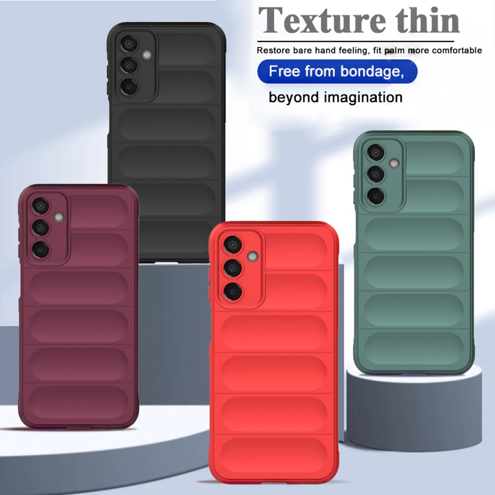 Soft Rubber Silicone Phone Case for Samsung Galaxy A15 5G / A25 5G / A35 5G / A55 5G / A14 4G ...
