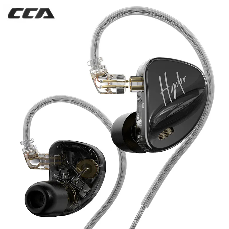 CCA Hydro In-ear Earphone, 2DD+8BA HiFi Dynamic Monitor Headphone With ...