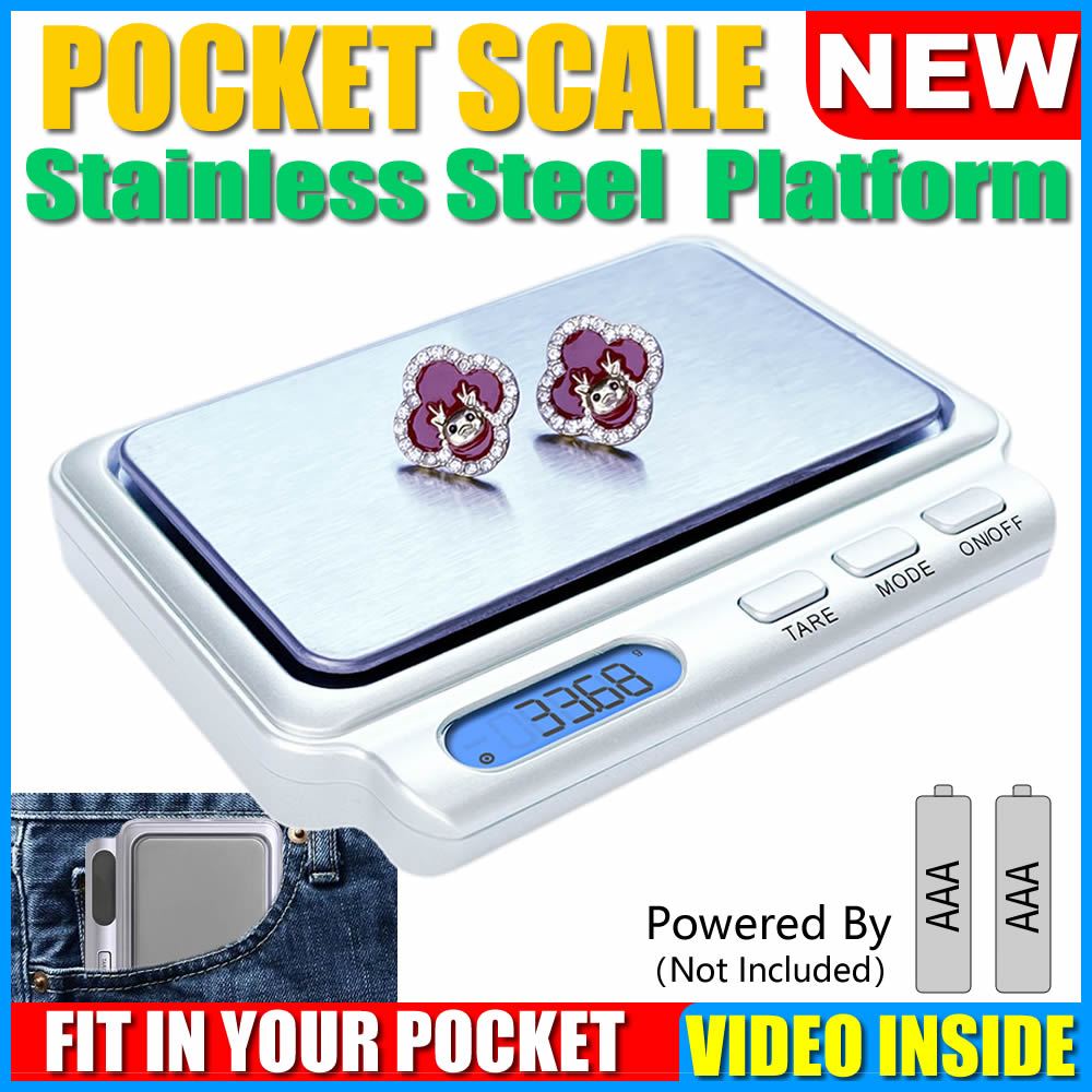 Digital Scale 0.01 Gram, Electronic Pocket Scale for Jewelry Gem, Gold ...