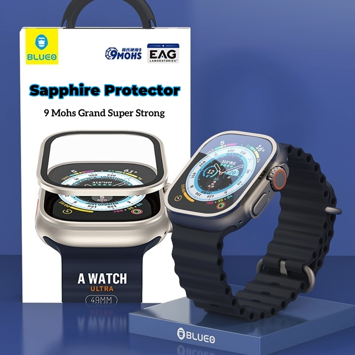 Blueo Sapphire screen protector& titanium alloy kit compatible for ...