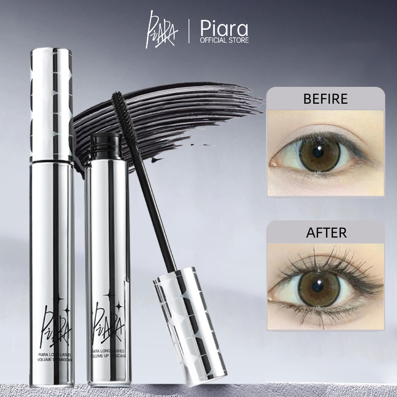 PIARA Mascara,Thick,Curly,Naturally Long-Lasting Mascara 6g | Shopee ...