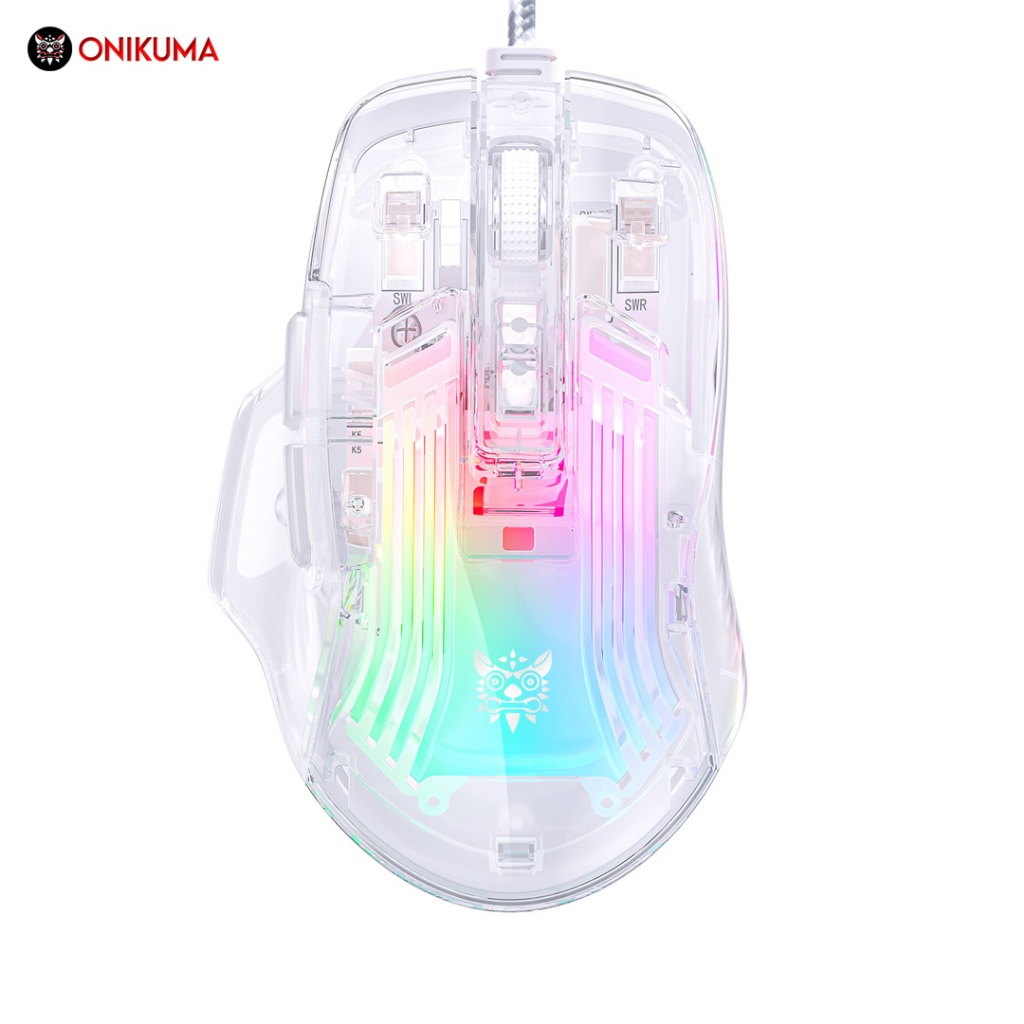 ONIKUMA 12800 DPI Wired RGB Gaming Mouse CW923 | Shopee Malaysia