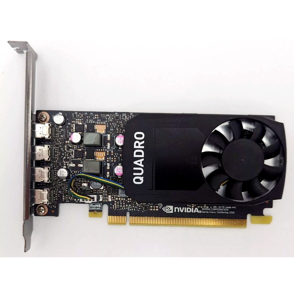 NVIDIA Quadro P620 2GB GDDR5 4x mini DisplayPort PCI Express Video ...