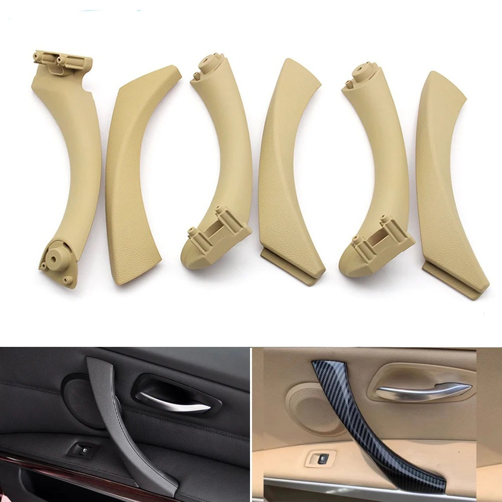 Left Right Interior Door Inside Handle with Handle Cover Trim ...