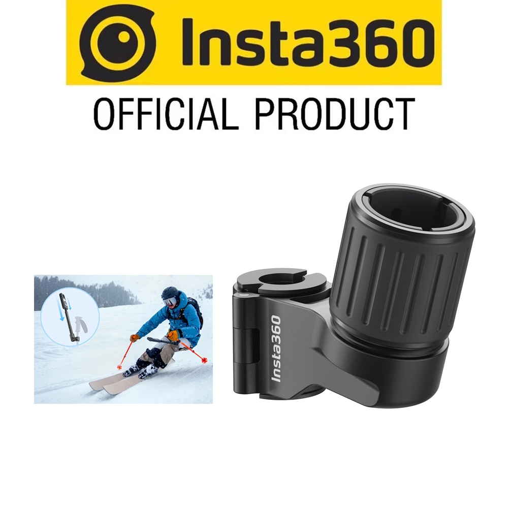 Insta360 Ski Pole Mount for Insta360 X4/Ace Pro/Ace/GO 3/X3/ONE RS ...