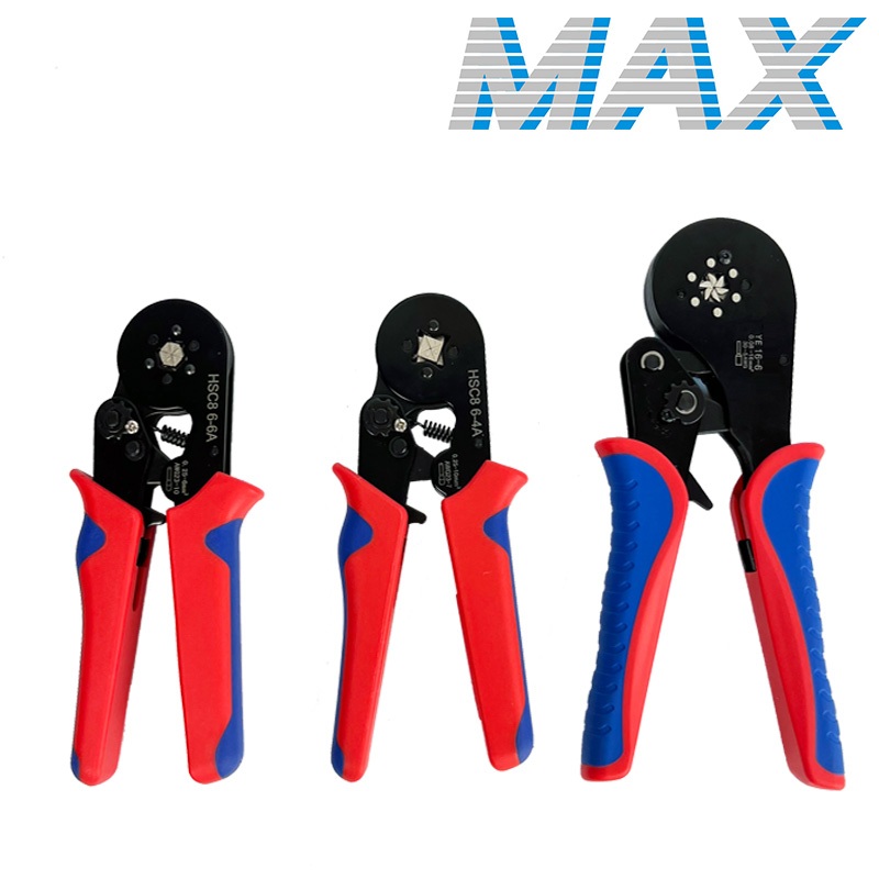 Tube type terminal crimping pliers, manual insulated terminal pliers ...