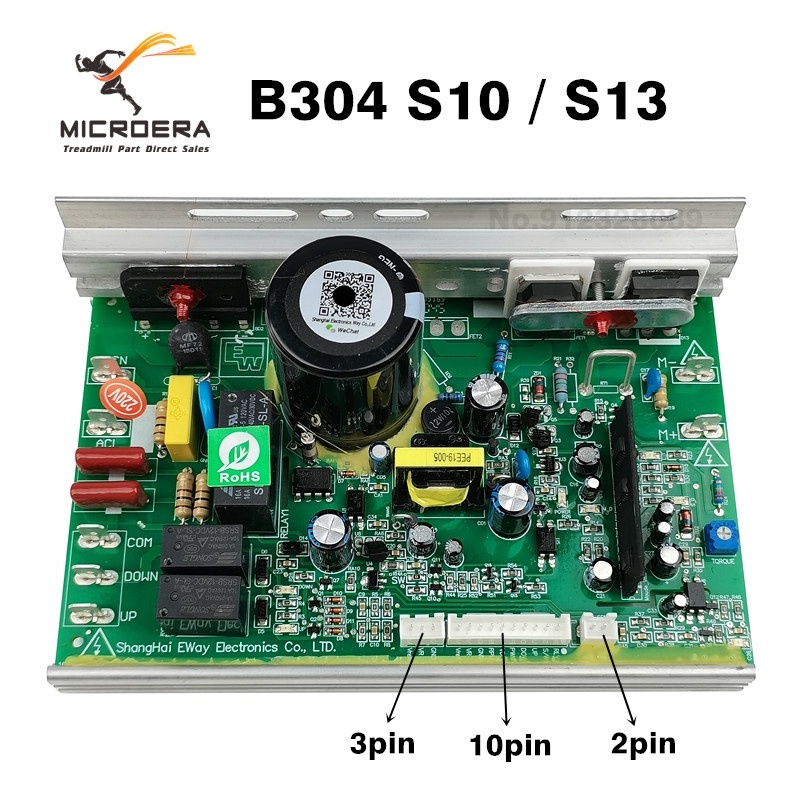 B304 S10 Treadmill motor Controller B304 S13 for Johnson Tempo TREO T101 T102 Circuit Control ...