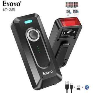 Eyoyo EY-039 Wireless 1D/2D Bluetooth Barcode Scanner with Level ...