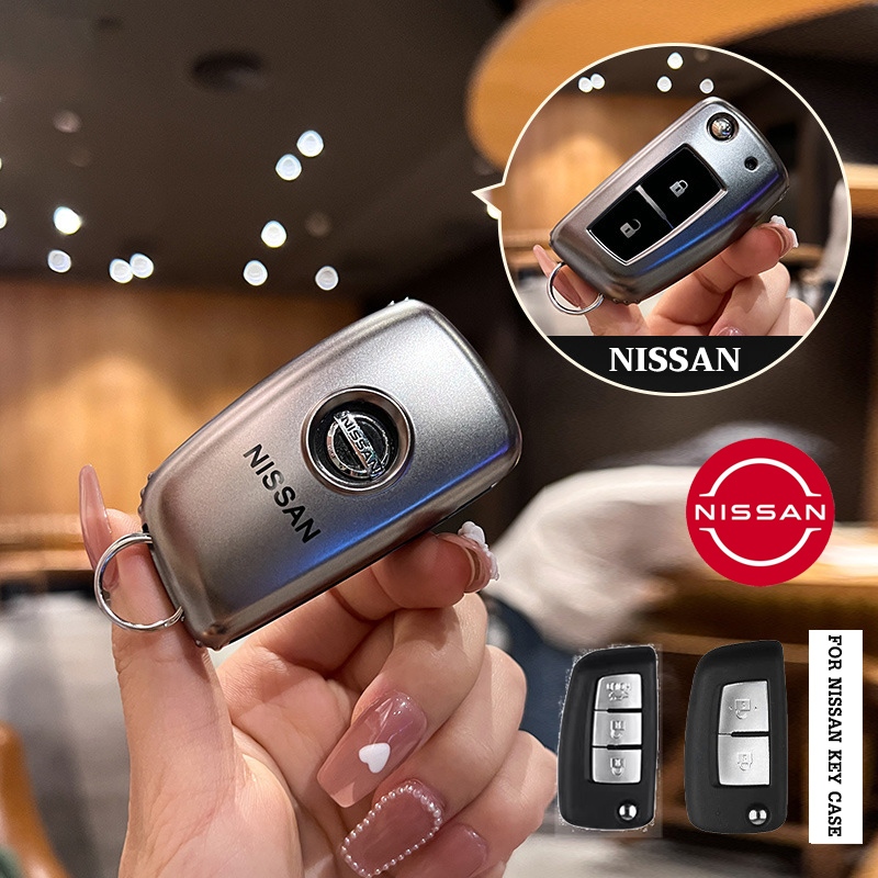 New Premium 2/3 Buttons TPU Car Remote Key Case For Nissan X-trail/Juke ...