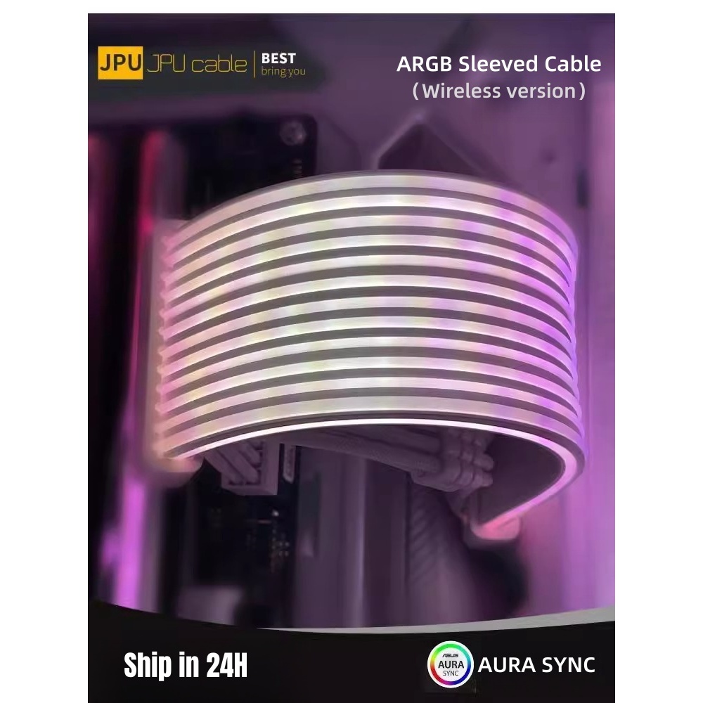 40 Series Graphics Card Sleeved Cable Graphics Card Motherboard ARGB ...