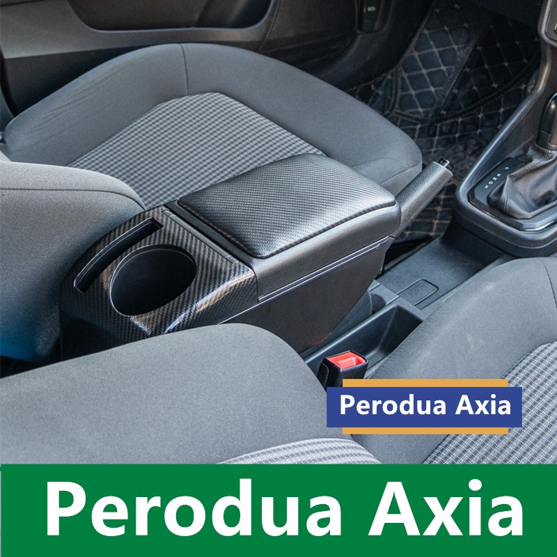 Perodua Axia Armrest Console Box Adjustable Centre ConsoleAuto Storage ...