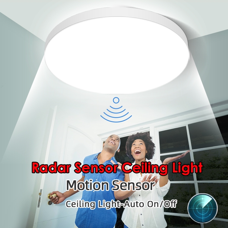 Radar Sensor Ceiling Light With Motion Sensor Ceiling Lamp Smart Led ...