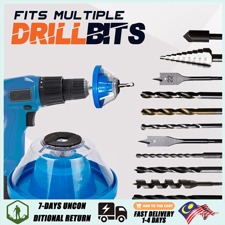 Electric Drill Dust Cover - Dust Catching Bowl Dust Cover Drill Dust ...