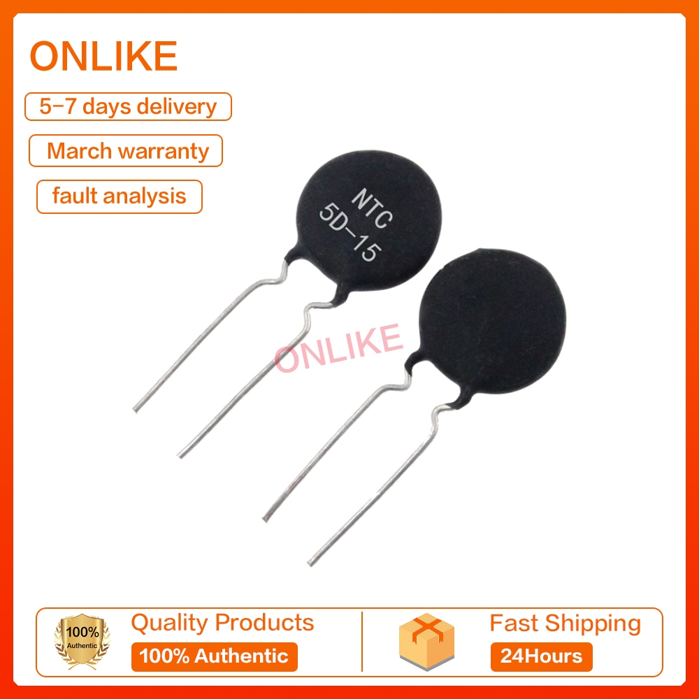 10PCS NTC 5D-15 Thermistor Thermal Resistor For Bitmain PSU Power Supply | Shopee Malaysia