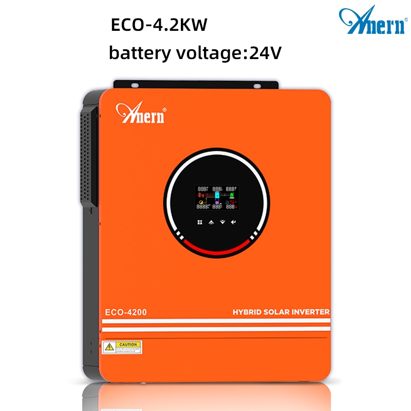 Anern 1KW/1.5KW/3.0KW/4.2KW MPPT Hybrid Solar Inverter off-grid Hybrid ...