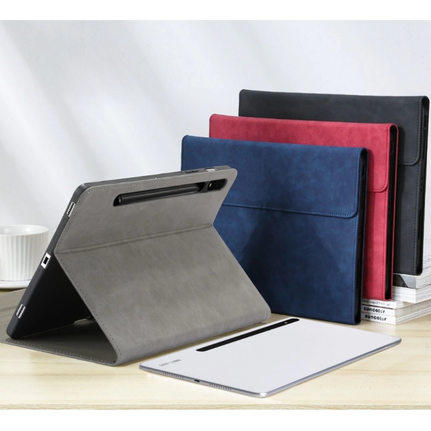 PU Leather Tablet Sleeve Bag Case For Samsung Galaxy Tab S10+ S9 S7 FE ...