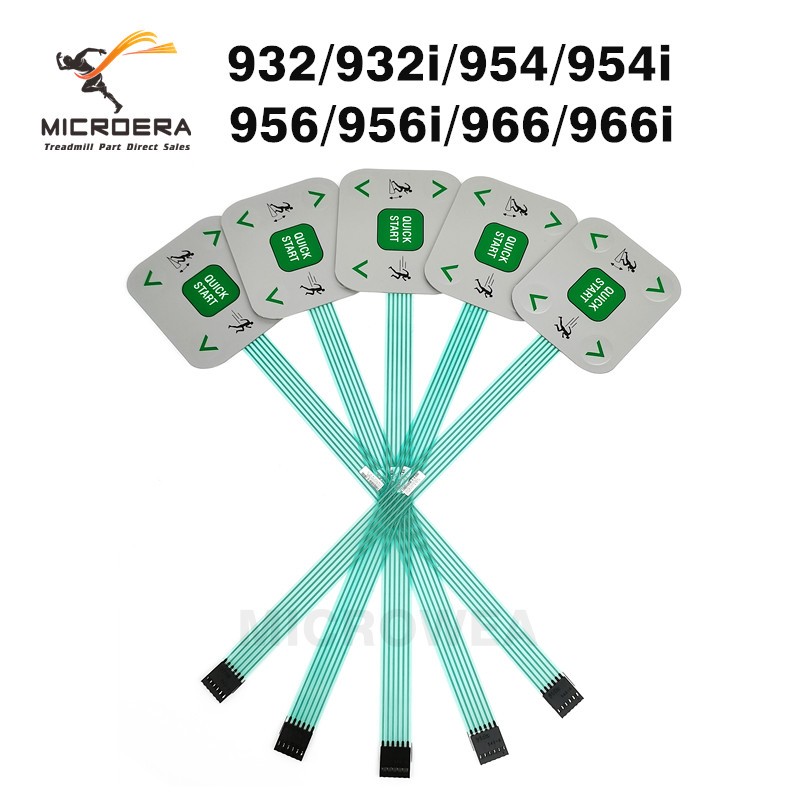 Quick start stop button keyboard for precor 954 954i 932 932i 956 956i ...