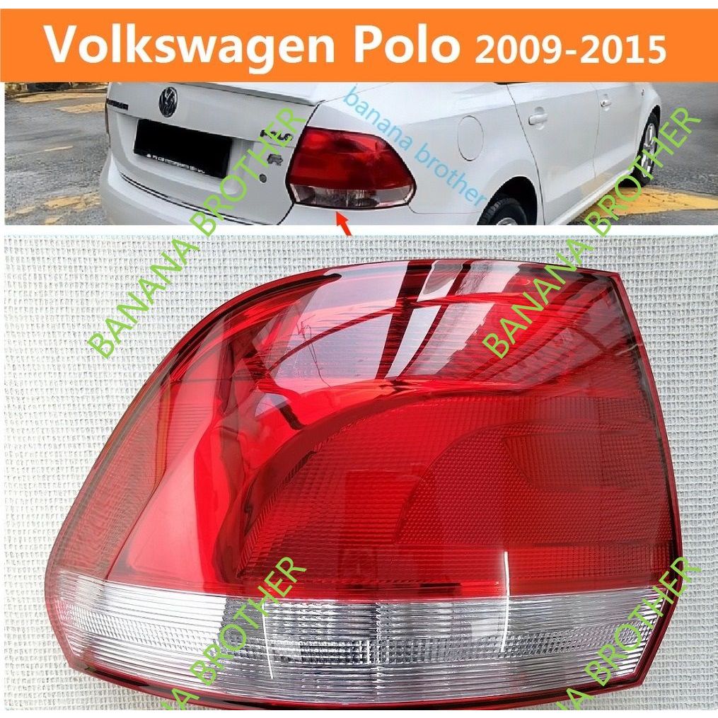 VW Volkswagen Polo Tail Lamp Polo Vento Sedan (2009-2015) Taillight ...