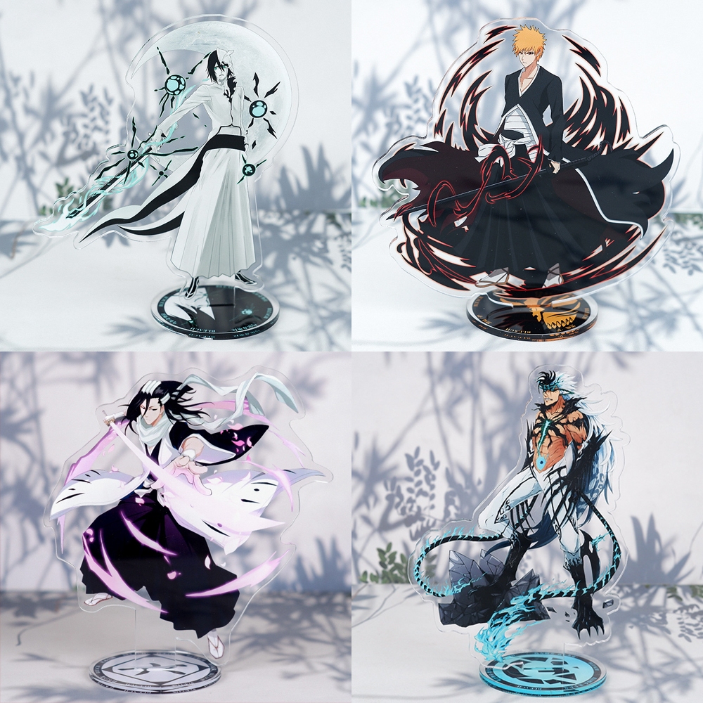 16cm Anime Bleach Kurosaki ichigo Ulquiorra Cifer Grimmjow Jeagerjaques ...