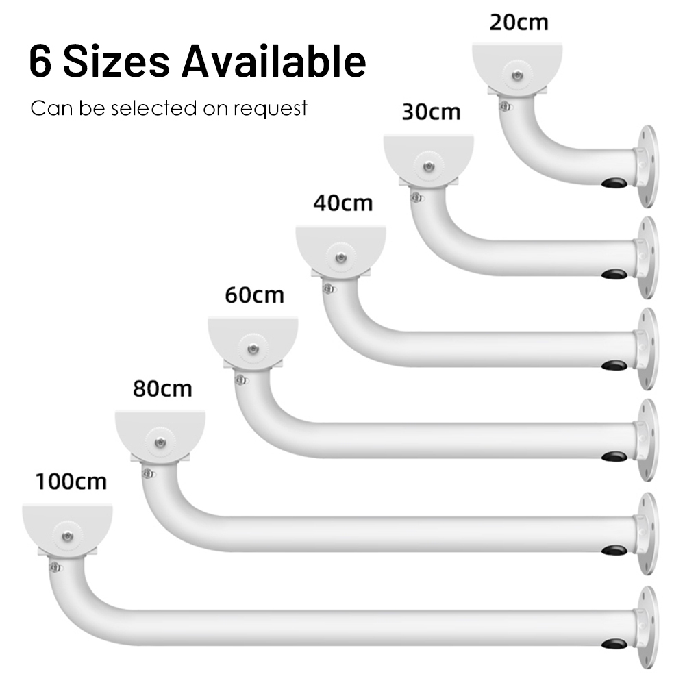 Universal Duckbill CCTV Camera Bracket Pole Extension Mounting Bracket ...