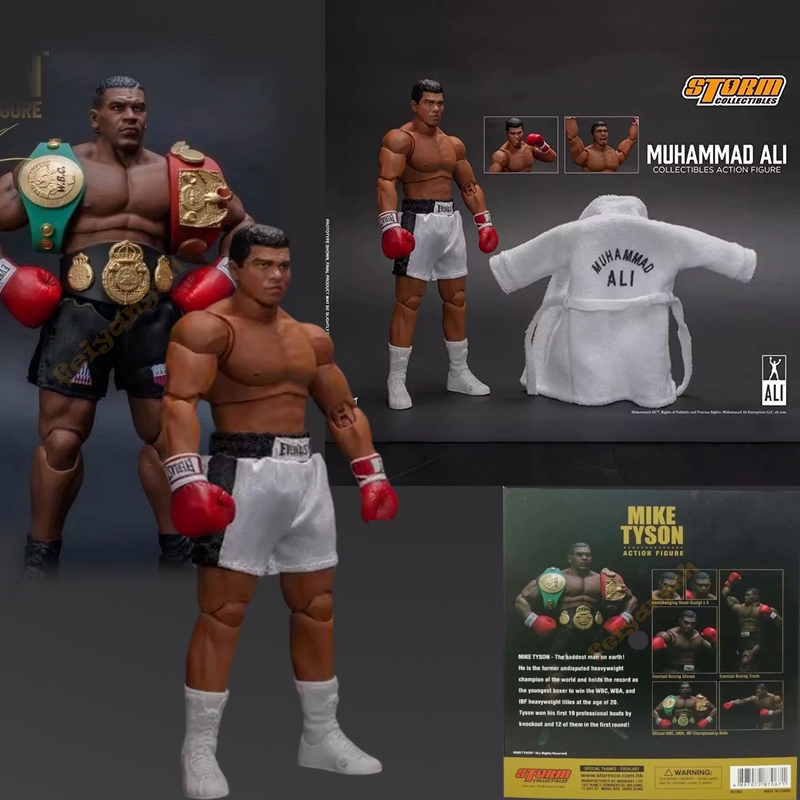 3 Head Face Storm Toys Boxing Boxer Champion Mike Tyson Final Round ...