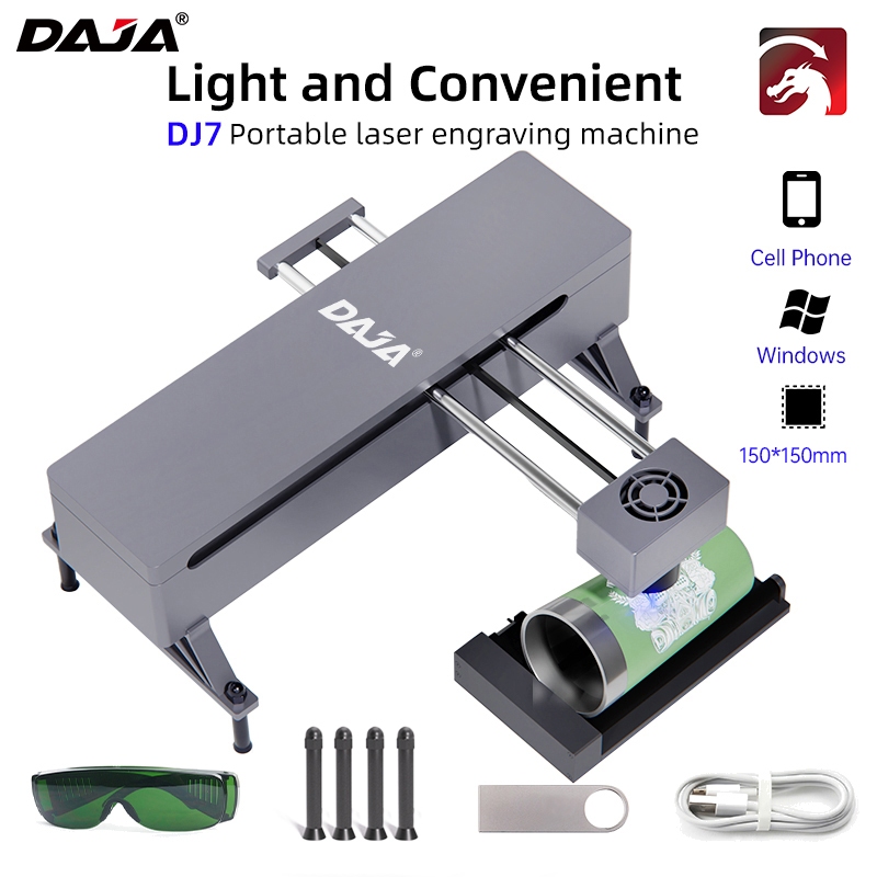 DAJA DJ7 5W Laser Engraver Laser Printer DIY Product Design Pattern ...