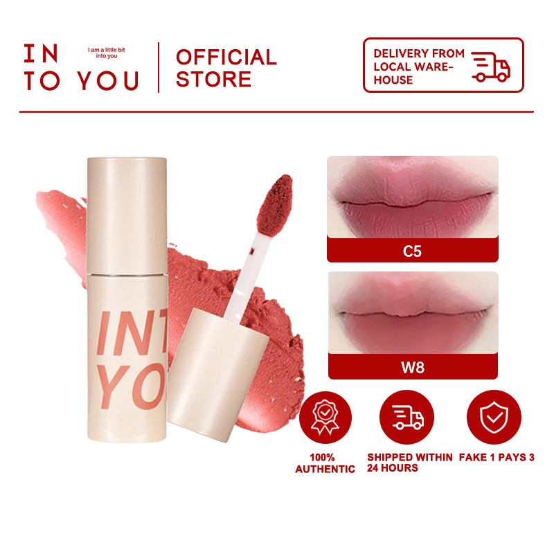 INTO YOU Lightweight matte lip gloss, a stylish lipstick suitable for ...
